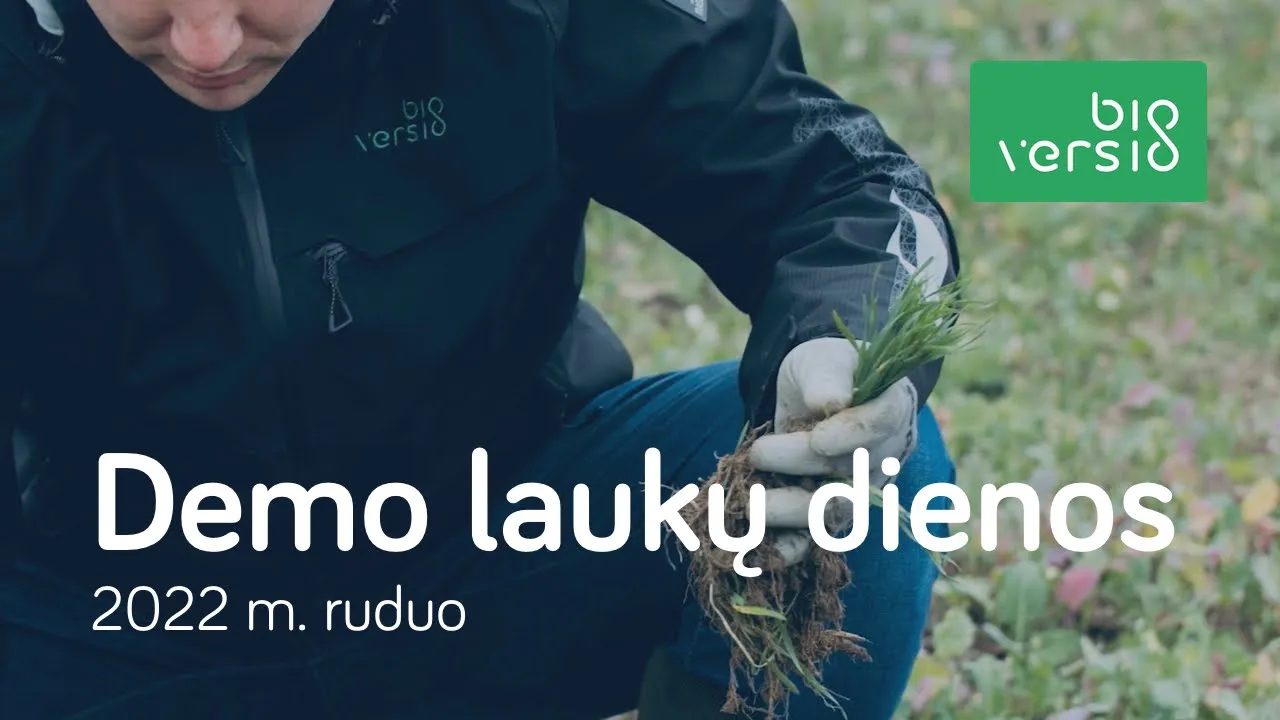 Demo laukų dienos // 2022 m. ruduo • Bioversio